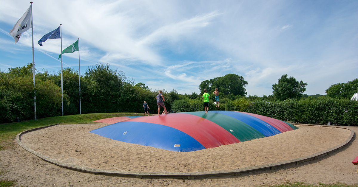 Børnevenlig camping på Fyn - Vejlby Fed Strand Camping